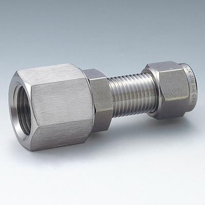 【特徴】●基本構成は、継手本体、フロントフェルール、バックフェルール、ナットの4点の部品からなり使用時にチューブが接続されます。●使用時のフロントとバックの2つのフェルールは、相互の連動作用により、チューブの許容限度内の外径、肉厚、材質、硬...