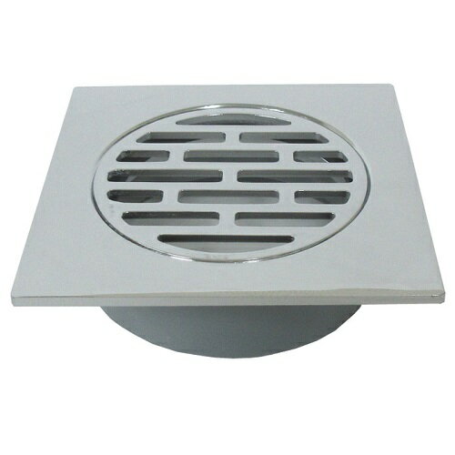 接続部が樹脂なので塩ビ管に接着ができます。本体枠寸法は、タイル目地幅にあわせているので美観を損ないません。壁隅でも角型なのでスッキリ設置できます。目皿巣はネジ式です。適合タイル:100×50(75)/100角タイル、150×100/150角...