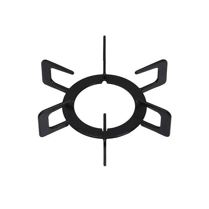 小バーナー用です。※お届けまでに約1週間程度かかる場合がございます。※対応するコンロが限定されています。ご使用のコンロの品番をご確認ください。【仕様】●サイズ直径163.8mm（ツメ部分含む）／内径68.5mm●色ブラック霜降り【ハーマン品...