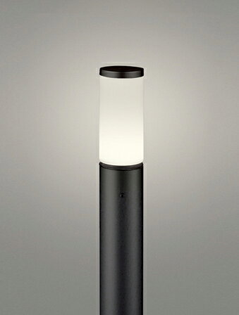 高演色LED・地上高700 白熱灯器具60W相当 OG254659LR 電球色 消費電力6.1W Ra94 ●LED電球ミニクリプトン形 6.1W(E17) No.292BL ●ルミ管(黒色)●ガラス(乳白ケシ) ●巾φ80 地上高700 ...