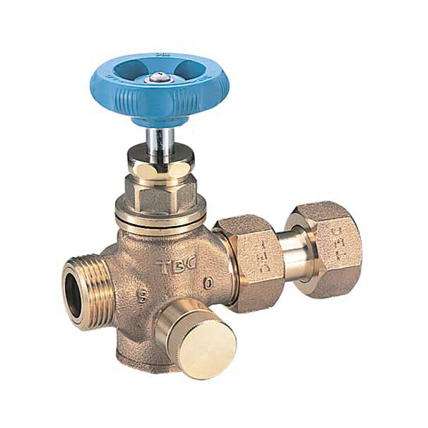 水色丸形ハンドルのW止水栓、両側レバーハンドル・PHカバー付きです。商品コード25872151品番25X13 WEPM-W商品名W止水栓 伸縮式 PH水色 両キー呼び径(mm)25×13価格(円)26370重量(g)1780規格日本水道協会...