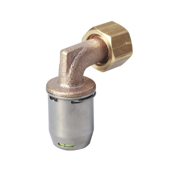 樹脂管用ワンタッチ継手、ユニオンエルボです。コアの挿入がいらず、ワンタッチで簡単に施工できます。音と目視の二重確認で安心です。JIS規格の樹脂パイプ(XPE・PB)であれば、メーカーや管種にこだわる事なく施工が行えます。商品コード32901...