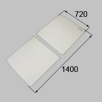 LS95/2〜01/3、スパーLS98/2〜01/3 寸法：720ミリ×1400ミリ