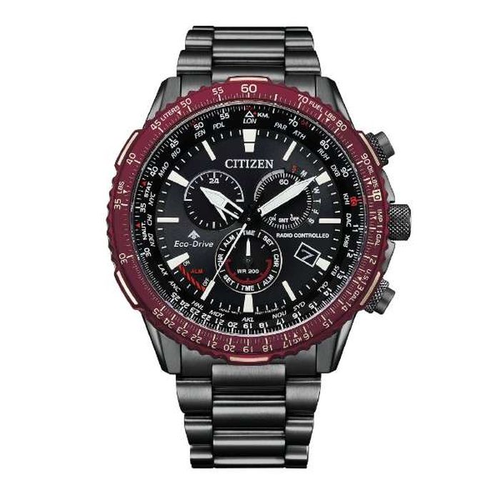 発売時期2022年11月【商品詳細】機能性、耐久性、安全性を兼ね備えた本格スポーツウオッチ、シチズン PROMASTER（プロマスター）。SKYシリーズの人気ラインから、空の色にインスパイアされた新作が登場。朝焼けを連想させるワインレッド色...