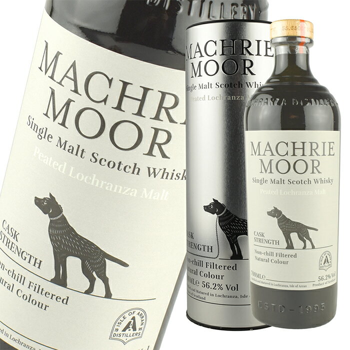 マクリー ムーア カスクストレングスは『マクリームーア』のカスクストレングスタイプで、よりダイレクトにアランのピーテッドスタイルを感じることが出来る1本です。香りはシトラス、パイナップルのアロマにピートスモークが混ざり合いライム、オークが加...