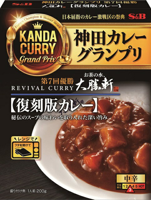 400店以上のカレー提供店舗が密集する東京神田で、年に1度開催される「神田カレーグランプリ」の第7回優勝店。つけ麺と共に生まれた大勝軒の「カレー」が40年以上の時を経て「お茶の水、大勝軒」で復活。当時のレシピを忠実に再現した、懐かしい昭和の...