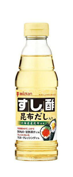 商品説明米酢を糖類・食塩・昆布だしで調味した酸味・甘味・塩味のバランスのとれた本格派のすし用合わせ酢。昆布だしをとる手間をかけずに、このままかけて混ぜるだけで、昆布の旨みのあるおいしいすしご飯が手軽にできます。このままかけて　まぜればすしご...
