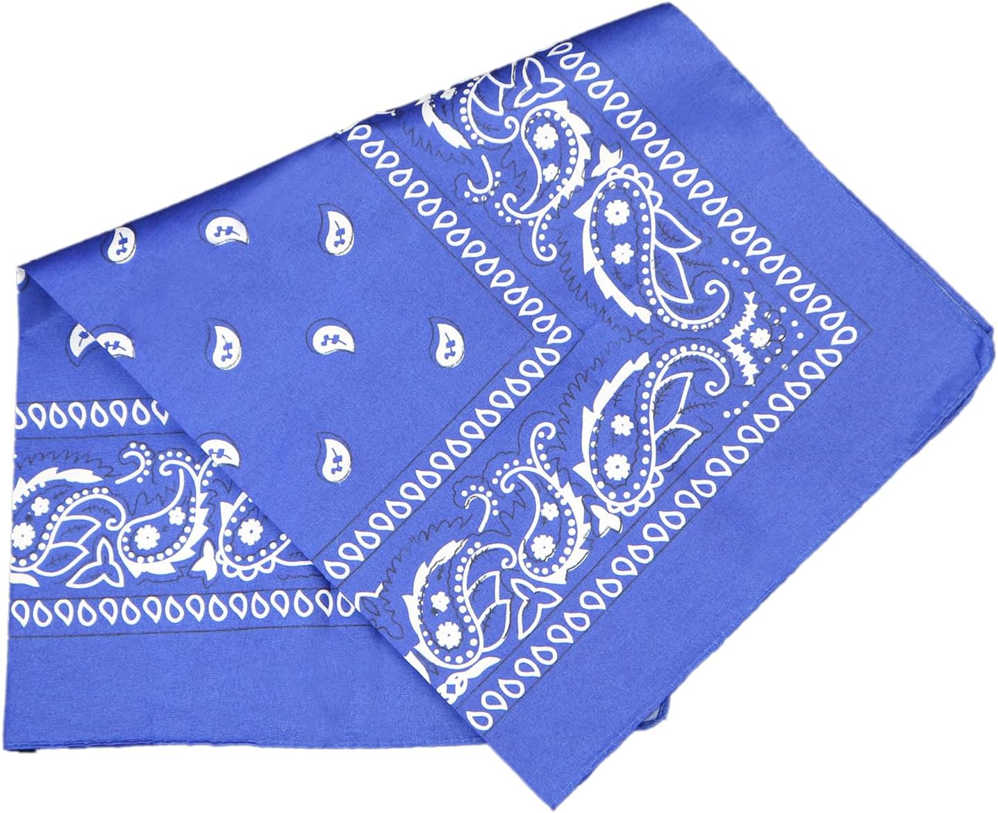●【サイズ】約54×54cm●【材質】ポリエステル●【カラー】ブルー　【模様】ペイズリー柄●【特徴】いろいろ使える大きめサイズのバンダナです。●三角巾・お弁当包みに最適です。スカーフ・バッグのワンポイントとしてもご使用いただけます。■きらき...