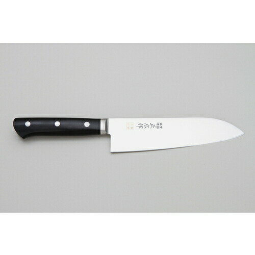 広告文責・販売事業者名：株式会社ビューティーサイエンスTEL 050-5536-7827・・・・・　商　品　詳　細　・・・・・ 商品名 正広作 MV本焼き 三徳175mm 14823 商品詳細 刀身と柄のバランスが取れるよう設計した、MVシ...