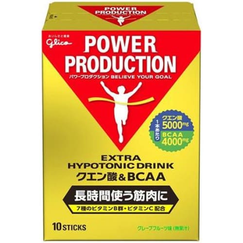 広告文責・販売事業者名：株式会社ビューティーサイエンスTEL 050-5536-7827・・・・・　商　品　詳　細　・・・・・ 商品名 江崎グリコ エキストラ ハイポトニックドリンク クエン酸 &amp; BCAA 内容量 12.4g×10...
