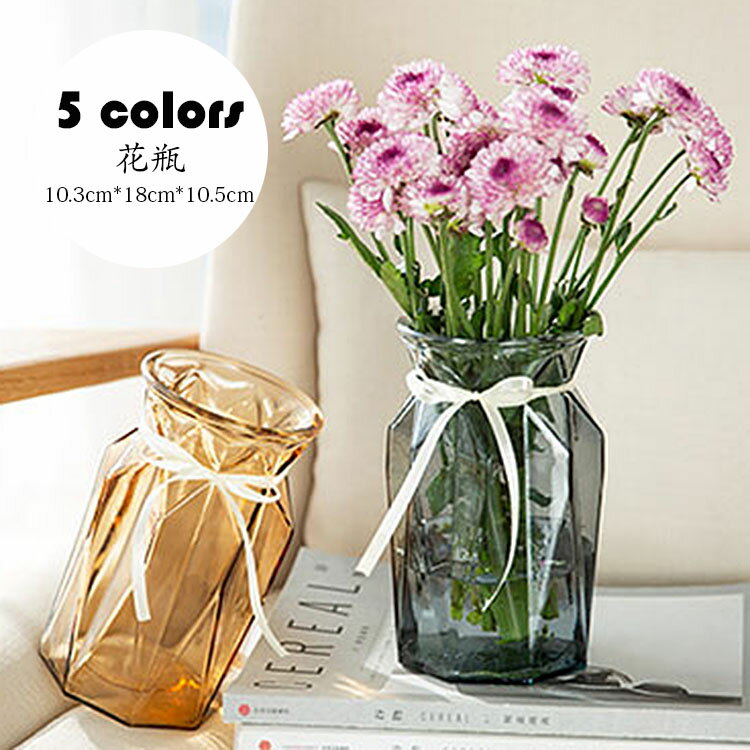 商品コード:y303555 カラー：グレー、ワインレッド、透明、スカイブルー、琥珀 サイズ：口径10.3cm*高さ18cm*底径10.5cm 材質：ガラス ■ガイド■ ※卓上にも飾りやすいサイズの花瓶です。 ※場所：リビングや寝室・玄関・書...