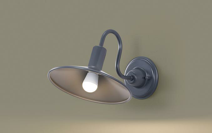 壁直付型　LED（電球色）　ブラケット　LED電球交換型　白熱電球40形1灯器具相当●LED電球小形電球タイプ4.3W1灯（E17）（電球色）　●色温度：2700 K　●光源寿命40000時間（光束維持率70％） ●幅：200 mm　●高：...
