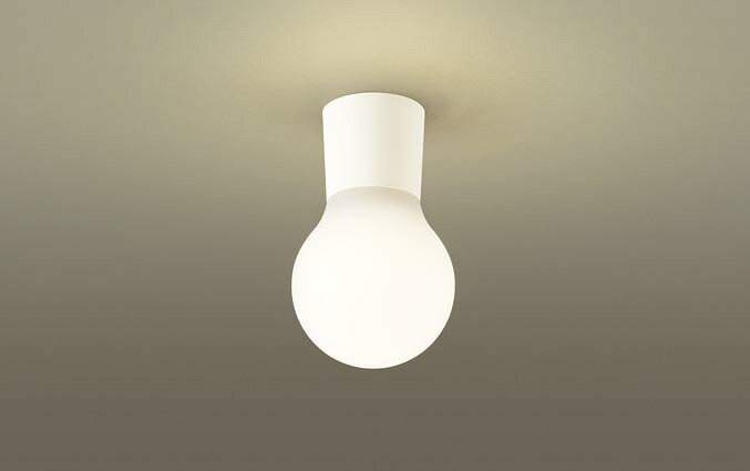 天井直付型・壁直付型　LED（電球色）　シーリングライト　拡散タイプLEDユニット内蔵1個 ●電源ユニット内蔵 ●LED（電球色タイプ）1個 ●WΦ100・H164 ●天井面・壁面取付専用 ●調光操作不可【注意】取付には電気工事士による施工...