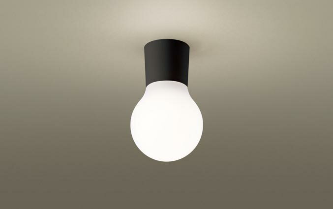 天井直付型・壁直付型　LED（温白色）　シーリングライト　拡散タイプLEDユニット内蔵1個 ●電源ユニット内蔵 ●LED（温白色タイプ）1個 ●WΦ100・H164 ●天井面・壁面取付専用 ●調光操作不可【注意】取付には電気工事士による施工...