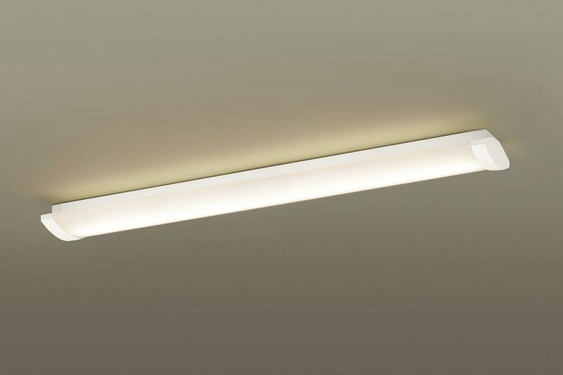天井直付型　LED　シーリングライト　インバータFL40形蛍光灯1灯相当・拡散タイプLED内蔵 ●電源ユニット内蔵 ●LED（電球色タイプ） ●W158・L1136・H84 ●プラスチックカバー:乳白 ●光源寿命40000時間（光束維持率7...