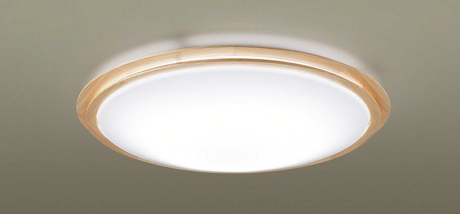 天井直付型　LED（昼光色〜電球色）　シーリングライト　リモコン調光・リモコン調色・カチットF　〜12畳 ●LED（昼光色6500K・Ra83／電球色2700K・Ra83）　●色温度：6500 K　●光源寿命40000時間（光束維持率70％...