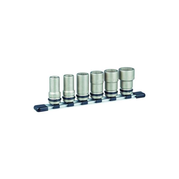 商品名TONE インパクト用ロングソケットセット(ホルダー付) 6pcs 差込角12.7mm HNV406Lメーカー名TONE商品名称インパクト用ロングソケットセット(ホルダー付) 6pcs 差込角12.7mm型番HNV406L※ご注文前の...
