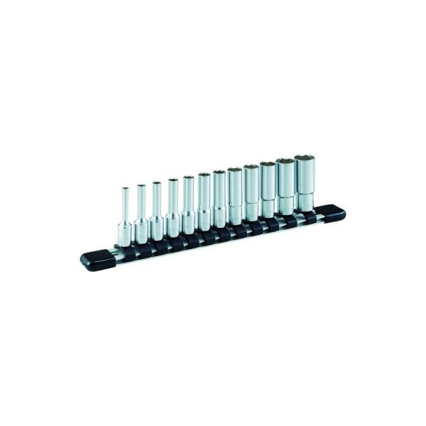 商品名TONE ディープソケットセット(インチ) (6角・ホルダー付) 吋目 12pcs 差込角6.35mm HSBL212メーカー名TONE商品名称ディープソケットセット(インチ) (6角・ホルダー付) 吋目 12pcs 差込角6.35m...