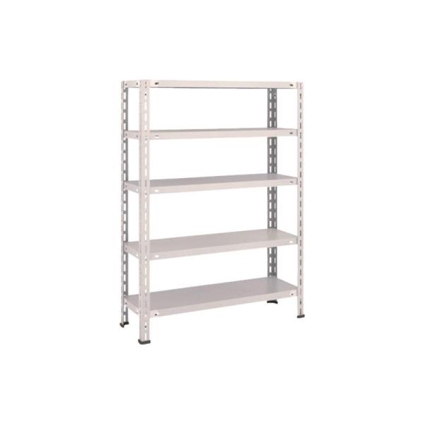商品名トラスコ中山 TRUSCO スチールラック 軽量棚 中棚ボルトレス型 875×300×1200 5段 ネオグレー L43V-15-NGメーカー名トラスコ中山商品名称TRUSCO スチールラック 軽量棚 中棚ボルトレス型 875×300...