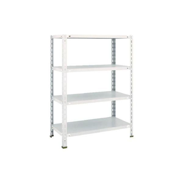 商品名トラスコ中山 TRUSCO スチールラック 軽量棚 中棚ボルトレス型 875×450×1200 4段 ネオグレー L43X-14-NGメーカー名トラスコ中山商品名称TRUSCO スチールラック 軽量棚 中棚ボルトレス型 875×450...