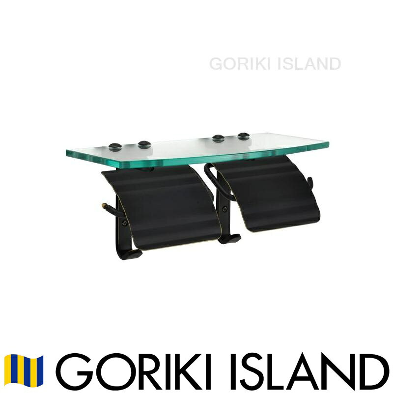 商品名ゴーリキアイランド TPH ガラスシェルフ W BK 幅300×高さ134×奥行140mm 黒 640716 トイレットペーパーホルダーメーカー名ゴーリキアイランド商品名称TPH ガラスシェルフ W BKサイズ幅300×高さ134×奥...