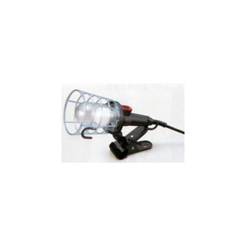 □定格電圧…100V 7W　50/60Hz兼用□電線長さ…5m□電線仕様…2PNCT 0.75mm²×2□照明装置…7W電球型LEDランプ回二重絶縁クリップ付水・粉塵に強い安心の屋外用防雨型！！オール樹脂製で軽量。強靱で衝撃にも強...