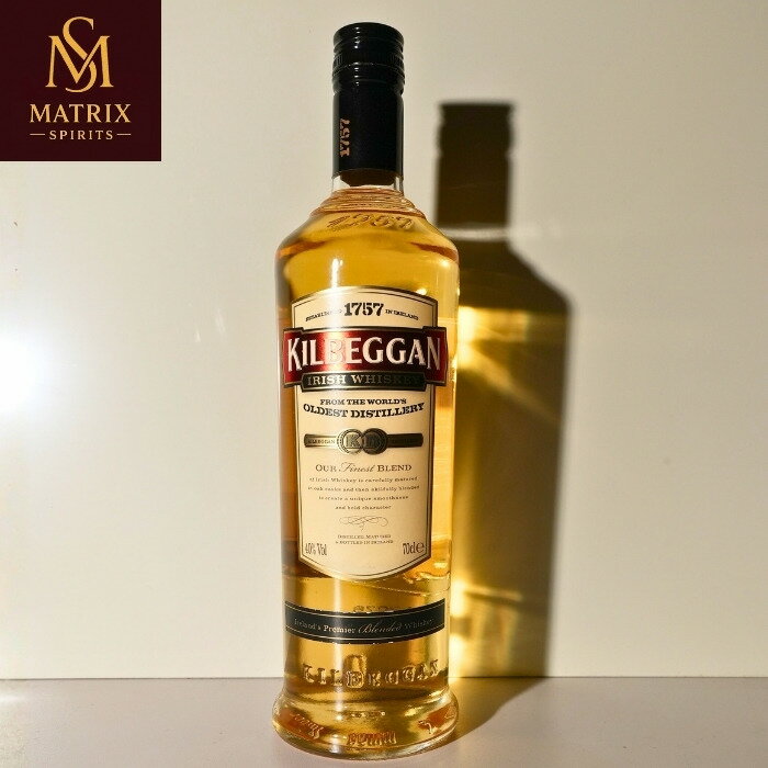 商品情報内容量700 mLアルコール度数40％原材料モルト、グレーン製造元キルベガン蒸留所 Kilbeggan Distillery生産地アイルランド・ウェストミーズ州 キルベガン保存方法直射日光を避け、涼しく風通しの良い場所に立てて保存注...