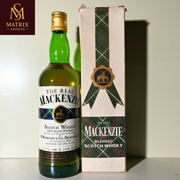 商品情報内容量750 mLアルコール度数43％原材料モルト、グレーン製造元P. MACKENZIE & CO., DISTILLERS生産地スコットランド保存方法直射日光を避け、涼しく風通しの良い場所に立てて保存注意事項未成年者への酒類の販...