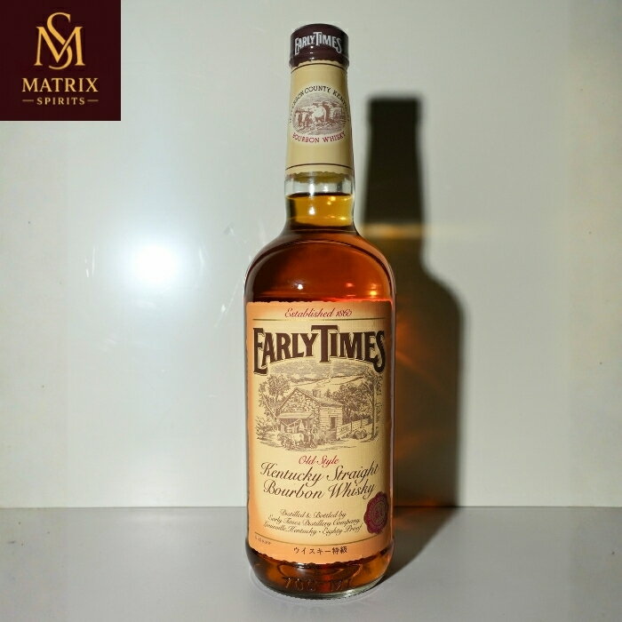 商品情報内容量700 mLアルコール度数40％原材料グレーン、モルト製造元ブラウン＝フォーマン社（Early Times Distillery）生産地アメリカ・ケンタッキー州保存方法直射日光を避け、涼しく風通しの良い場所に立てて保存注意事項...