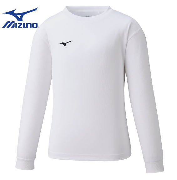 ◇商品説明 ジュニア トレーニングウェア ◇商品情報 ナビドライTシャツ（長袖・丸首・ジュニア） ■カラー：ホワイト×ブラック ■サイズ：130,140,150,160 ■組　成：ポリエステル100% ■デザイン・シルエット：さらっとした生...