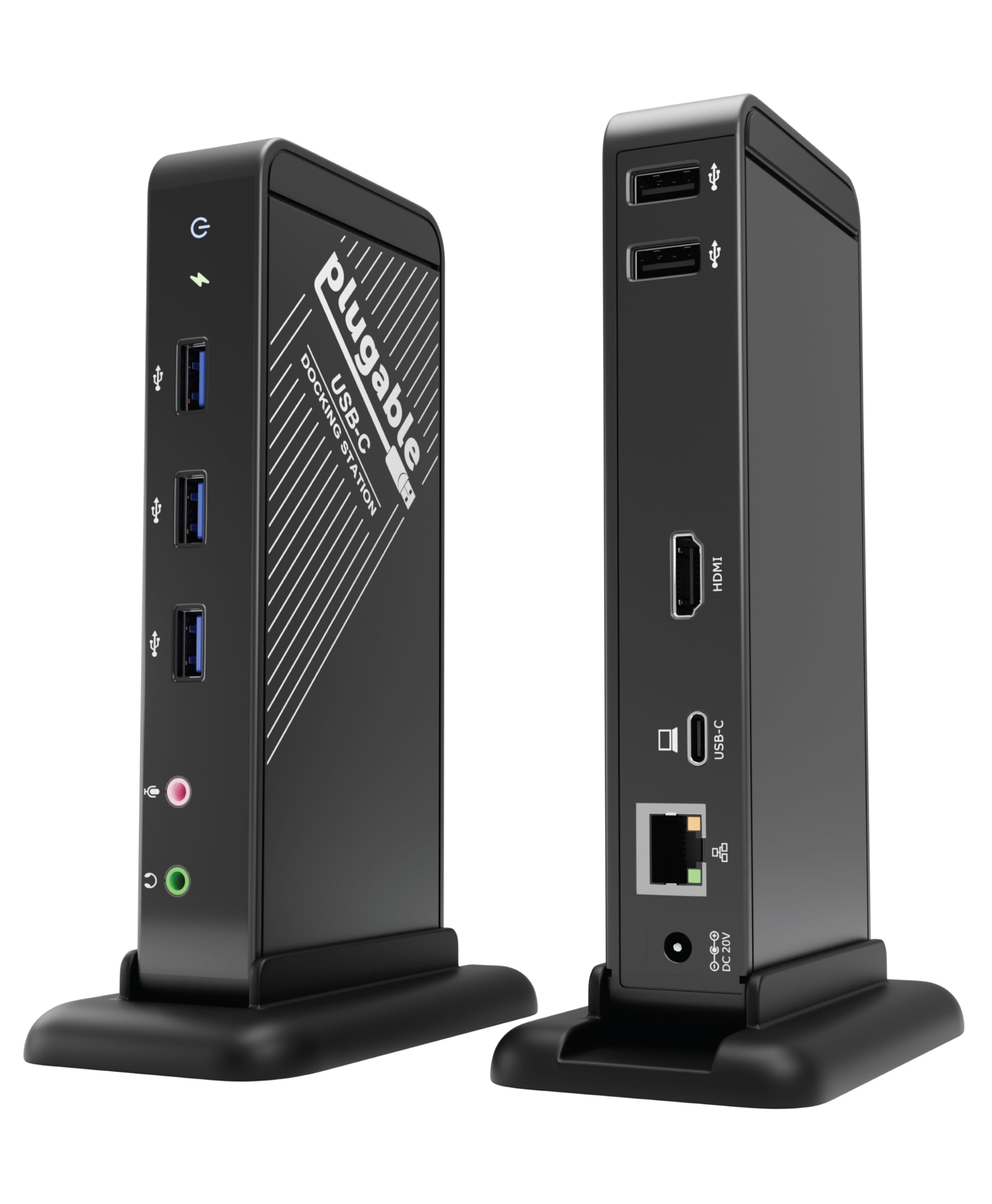 ・9-in-1 ドッキングステーション - このドッキングステーションを使用すると、USB-C ポート 1 つを、4K@30Hz HDMI 出力、ギガビットイーサネット、3.5mm 音声入出力ポート、USB 3.0 x 3、USB 2.0 ...