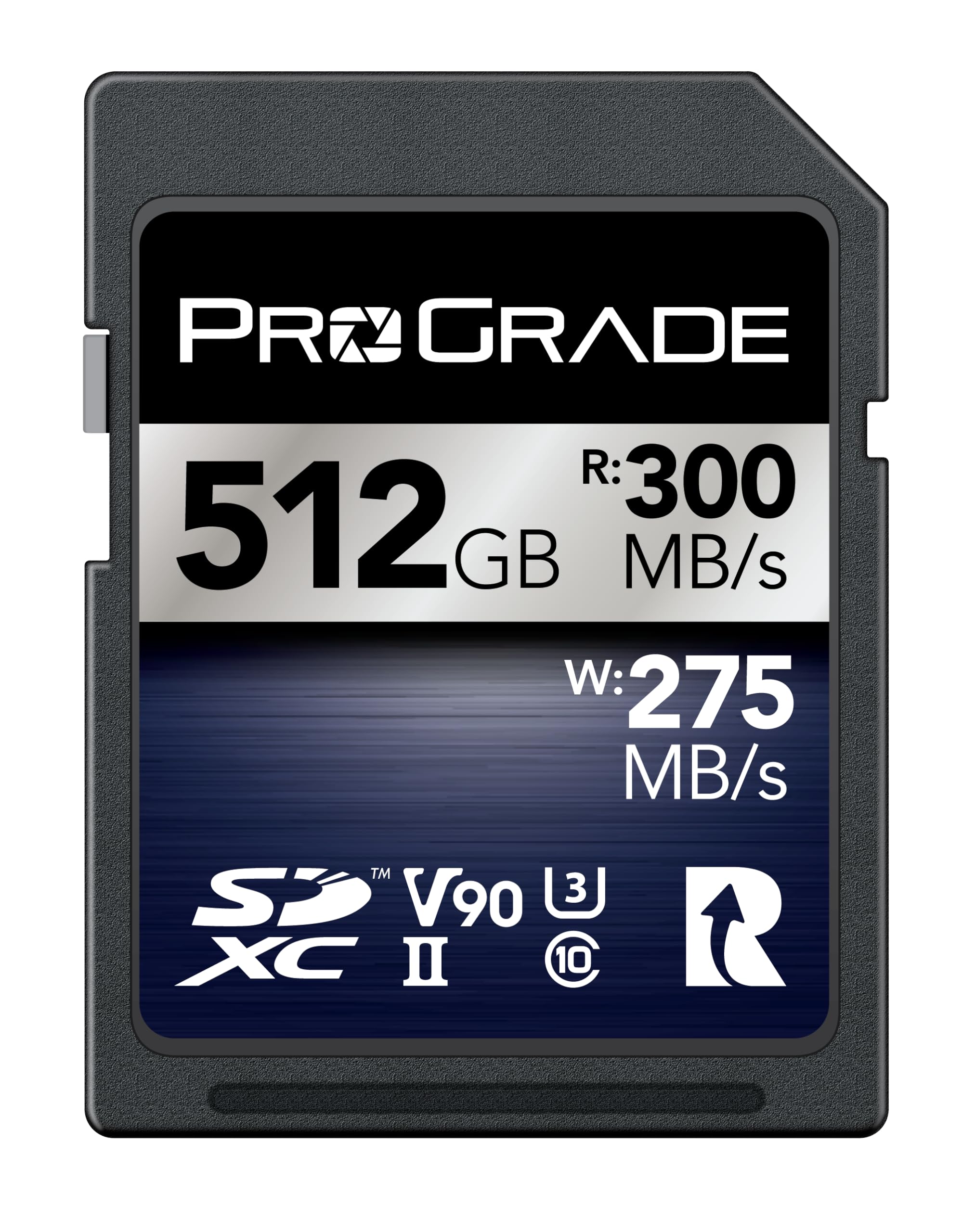 ・・最大転送速度：読込300MB/s 書込275MB/s ・スピードクラス：V90, U3, C10・・耐久性：耐熱性（動作温度-25℃・85℃）／耐X線・・「Refresh Pro」対応：プログレードデジタル製カードリーダーとの組み合わせ...
