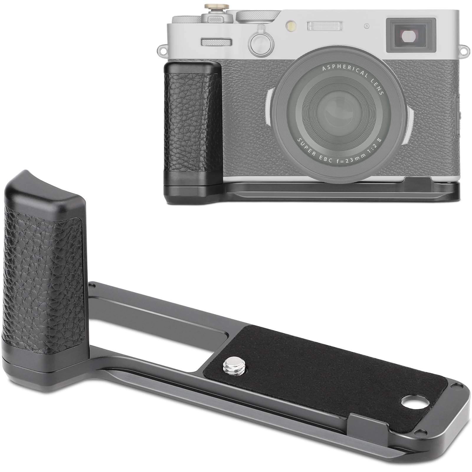 ・Haoge HG-XVIBハンドグリップはFuji X100VI用に設計されています。 (X100Vには適合しません)・X100VIに簡単にねじ込むことができ、より良いグリップを可能にし、デジタルカメラでの撮影をより安全に保持します。・形...