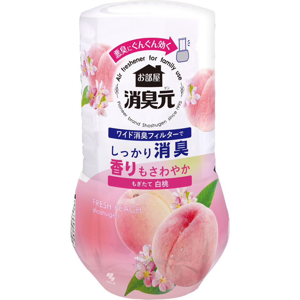 ※写真はイメージです。実際にお届けする商品とパッケージなどが異なる場合がございます。商品の特徴●デコボコ加工の「ワイド消臭フィルター」が悪臭をキャッチ！イヤなニオイをしっかり消臭します。●ほんのり甘い桃の果肉を表現した、ジューシーでみずみず...