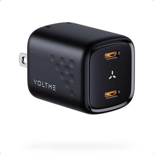 共栄物産 V2095 USB急速充電器 Revo 30 Duo C＋C USB PD対応 30W USB-C×2ポート 折りたたみ式プラグ ブラック発売日：2024年5月下旬●iPhone向け：iPhone 13シリーズにフルスピードの30...
