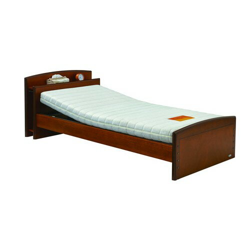 こちらの商品は大型商品につきまして、商品代金とは別に配送設置料が必要です。電動ベッド P201-1KBB-CS ダークブラウン シングル●介護用電動リクライニングベッド●ベッド上での姿勢を楽にする「電動ヘッドレスト」機能を搭載。角度は0度か...