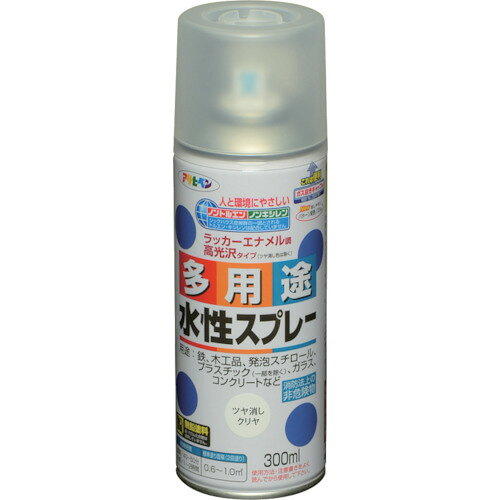 ●タレにくく、きれいに仕上がります。●油性塗料や発泡スチロールに塗っても下地を侵さず、いろいろな素材に使用できます。●発泡スチロール、プラスチック(アクリル、硬質塩ビ、ABS、スチロール)、鉄、木、ブロック、紙、ガラスなどに。●色：つや消し...