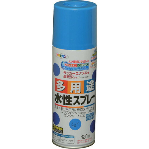 ●タレにくく、きれいに仕上がります。●油性塗料や発泡スチロールに塗っても下地を侵さず、いろいろな素材に使用できます。●発泡スチロール、プラスチック（アクリル、硬質塩ビ、ABS、スチロール）、鉄、木、コンクリート、紙、ガラスなどに。●色：スカ...