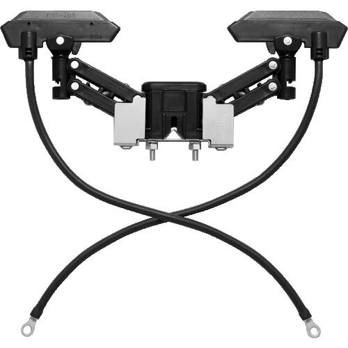 ●移動機器に取り付け、ハイトロリール本体から機器に給電するための部品です。●取り付ける部材に応じて、角棒用、平板用があります。●定格：1P600V30A×2●幅(mm)：20●長さ(mm)：255●高さ(mm)：79●種類：タンデム型(平板...