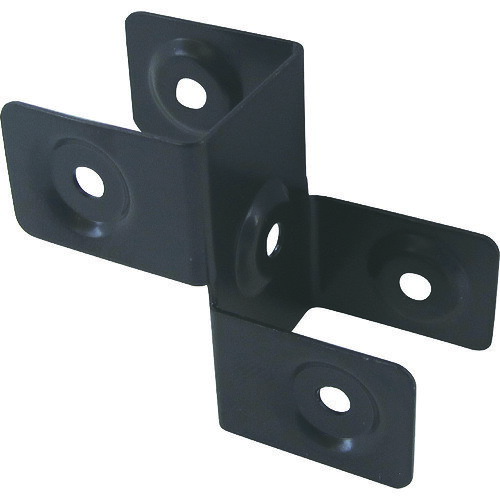 ●薄くて加工・作業しやすい鋼板です。●強度が強くなるおさまりのいいエンボス加工が施されています。●ホワイトウッドやSPF材などの1×4材の施工に。●板厚(mm)：0.6●穴径(mm)：3.2●色：ブラック●W(mm)：30.0●L1(mm)...