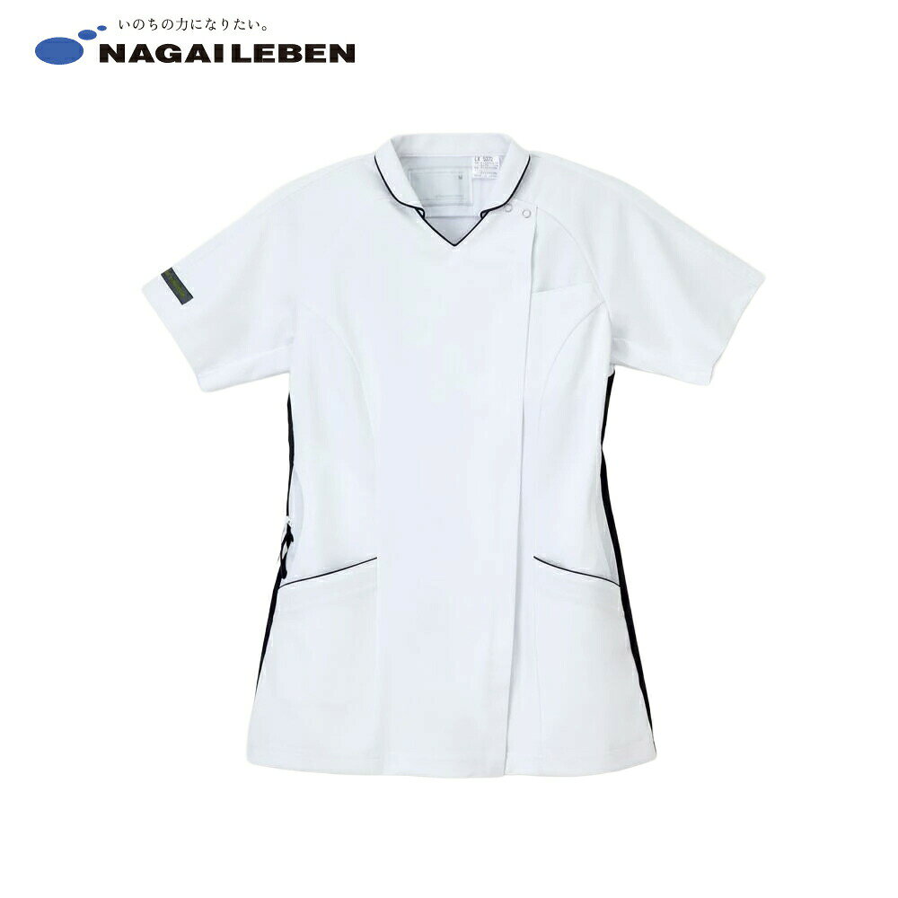 商品情報ポイント●優れたストレッチ性と衣服内の適温性を備えた素材を使用し、デザイン面では白衣とスクラブの融合型をベ−スに腕の可動範囲を広げる脇のカットや、通気性をさらにUPさせるメッシュ仕様になっています。 ●右脇ループは鍵やストラップコー...