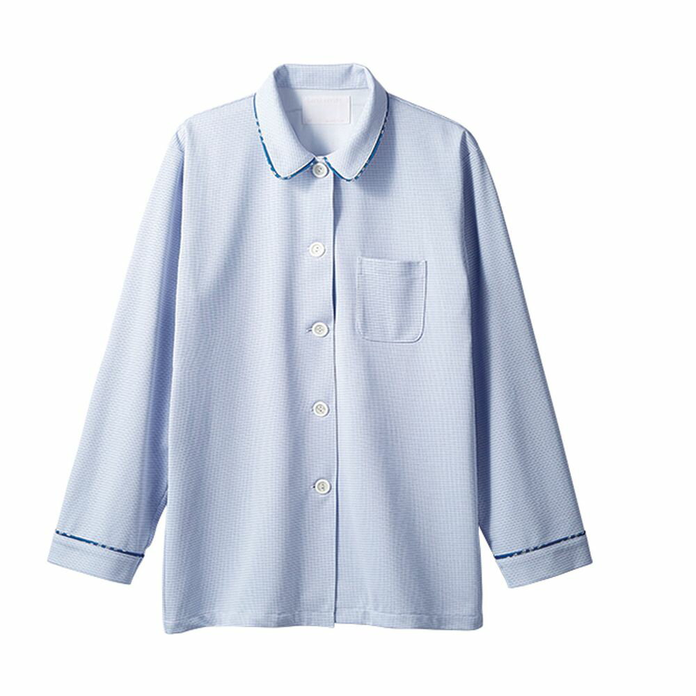 ●住商モンブランの患者衣、上衣、制菌●吸汗●制電加工を付与●「LAURAASHLEY」ブランド、心落ち着かせるやさしいカラー●住商モンブランの患者衣、上衣、制菌●吸汗●制電加工を付与●「LAURAASHLEY」ブランド、心落ち着かせるやさし...