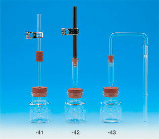 ●ひ素化合物の検出器で臭化第二水銀紙の呈色を標準紙と比較して測定します。●ひ素化合物の検出器で臭化第二水銀紙の呈色を標準紙と比較して測定します。