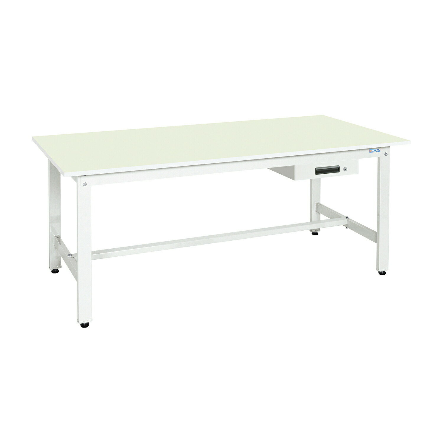 ●抗ウイルス効果がある天板を使用。●本体は抗菌塗装。●カラー：天板=パステルグリーン、フレーム=パールホワイト●製品サイズ：W1200×D750×H740mm●重量：32kg●材質：天板=ポリエステル、フレーム＝スチール（粉体塗装）●引出内...