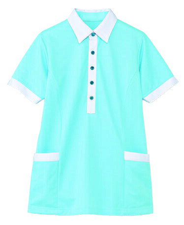 ●きちんと感たっぷりの介護のプロ仕様ポロシャツナチュラルで品の良い仕上がり。●爽やかなカラーリングと白衿、ジューシーなカラーリングのボタンがポイント。●前立てには引き締めナチュラルカラーアクセントで大人度UP。●ポケットは補強仕様。●腰ポケ...