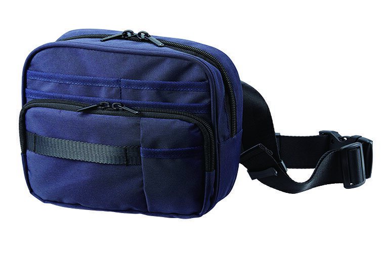 ●両手が空けられる、軽くてコンパクトなウエストポーチは、ケアワークの必需品！松吉医科器械｜総合カタログ｜医療・介護・ドクター・ナース