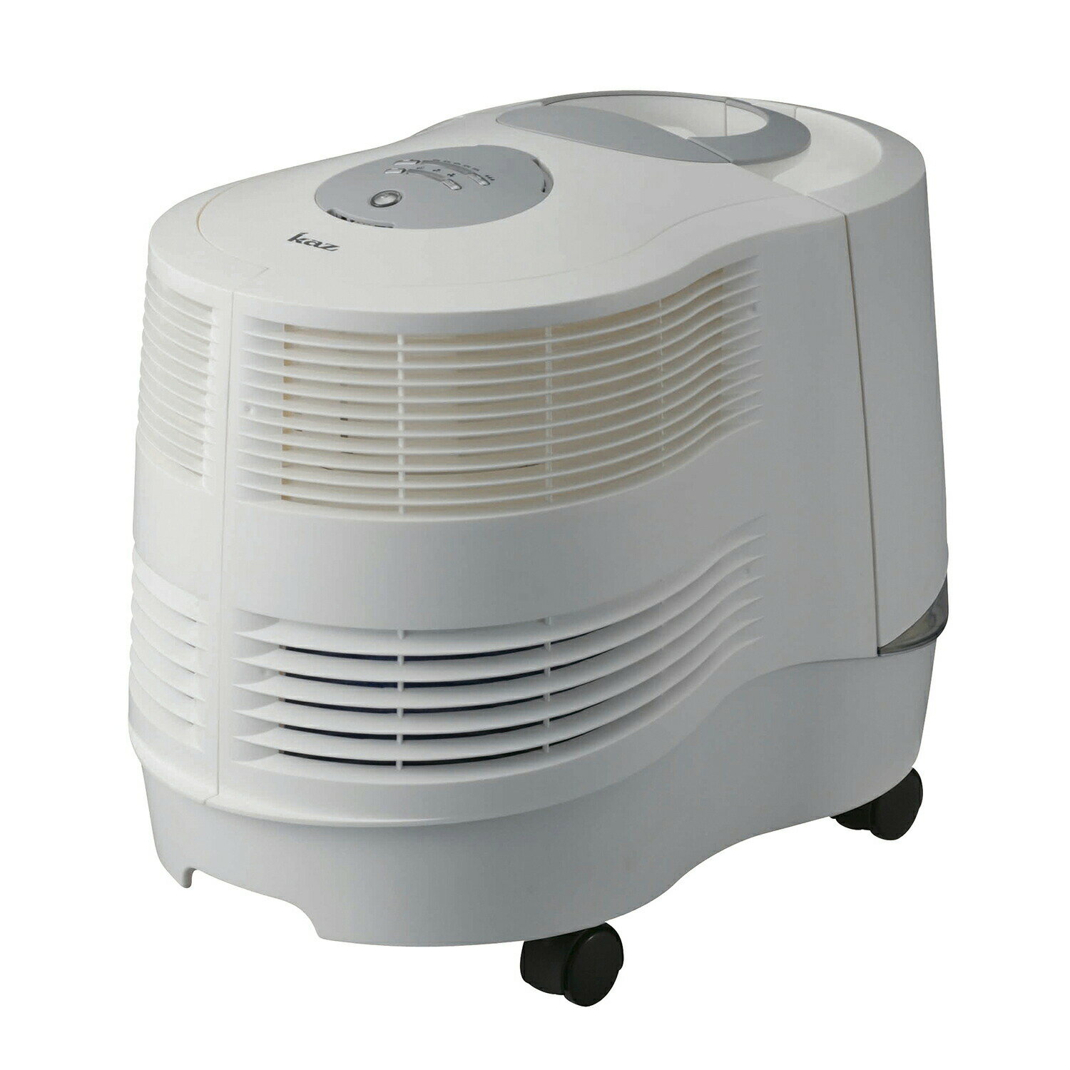 ●広さ42畳まで対応します。●1時間当り1500mLの大加湿能力。●気化式で適度な加湿状態を維持します。●3段階の加湿量コントロール機能付き。●6段階の湿量コントロール機能付き。●移動に便利なキャスター付き。●カラー：ホワイト●容量：12L...