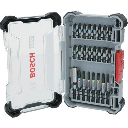 ●24ピース入りドライバービットセットです。●9mm溝シャンクです。●6.35mm軸です。●クイック収納BOXに入ったビットセットです。●ボッシュのフレキシブクリック7in1システムにも最適です。●ドライバードリル、インパクトドライバー(六...