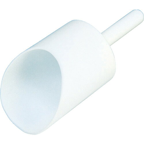 ●オールフッ素樹脂（PTFE）製のスコップです。●耐薬品性に優れています。●取手部は20φ丸棒で丁度手にフィットします。●サンプル採取用。●耐薬品用。●すくい部幅(mm)：114●全長(mm)：264●長さ(mm)：164●サイズ：114φ...