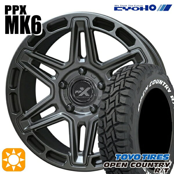 ▼Item Information▼ ホイール ホイール名：KYOHO PPX MK-6 サイズ：16インチ リム幅：7.0J H/PCD：5H114.3 インセット：35 カラー：ステルスグレーメタリック タイヤ 商品名：TOYO OPE...